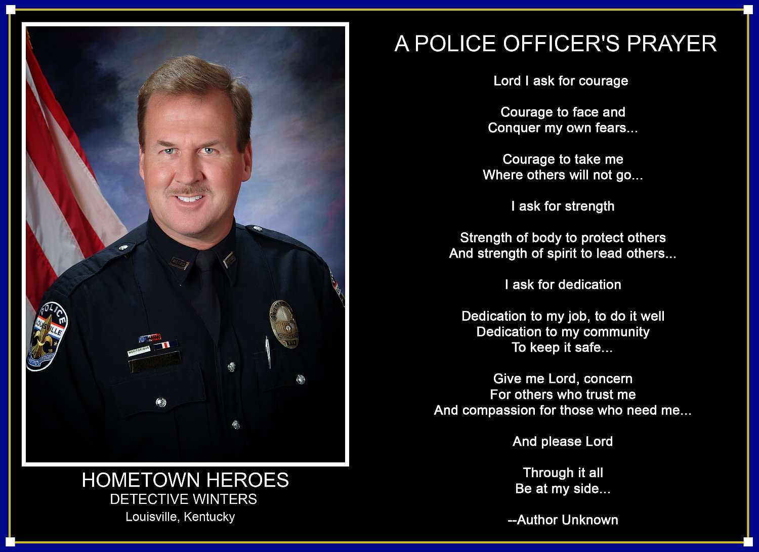 Hometown Heroes Portrait Photography | Louisville